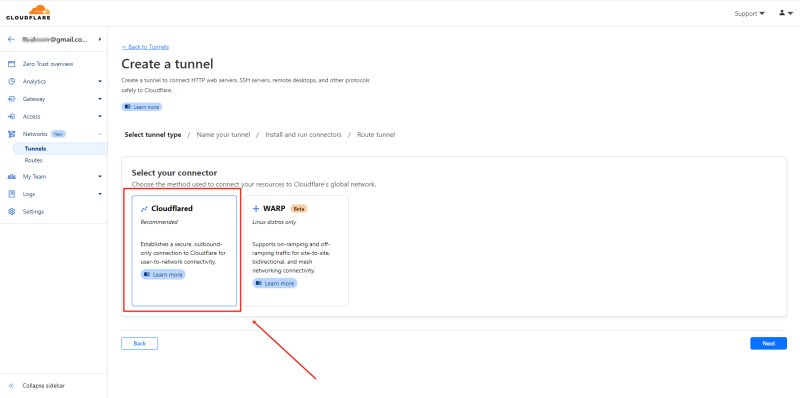 使用 Cloudflare Tunnel 进行内网穿透及反向代理 - Tyooe