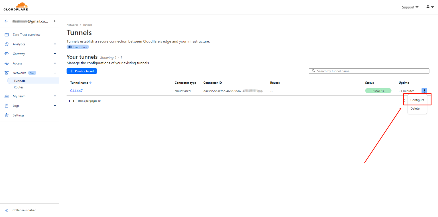 使用 Cloudflare Tunnel 进行内网穿透及反向代理 - Tyooe