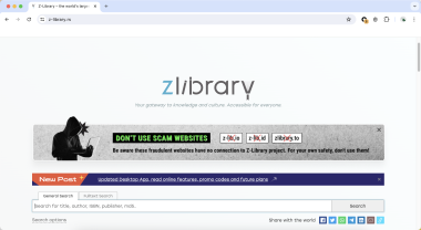全球最大的数字图书馆 Z-Library 最新可访问地址 - Tyooe