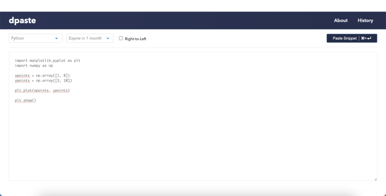 Docker 部署 Dpaste 在线剪贴板 - Tyooe